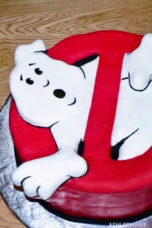 Ghostbusters Cake - Ashlee Marie - real fun with real food