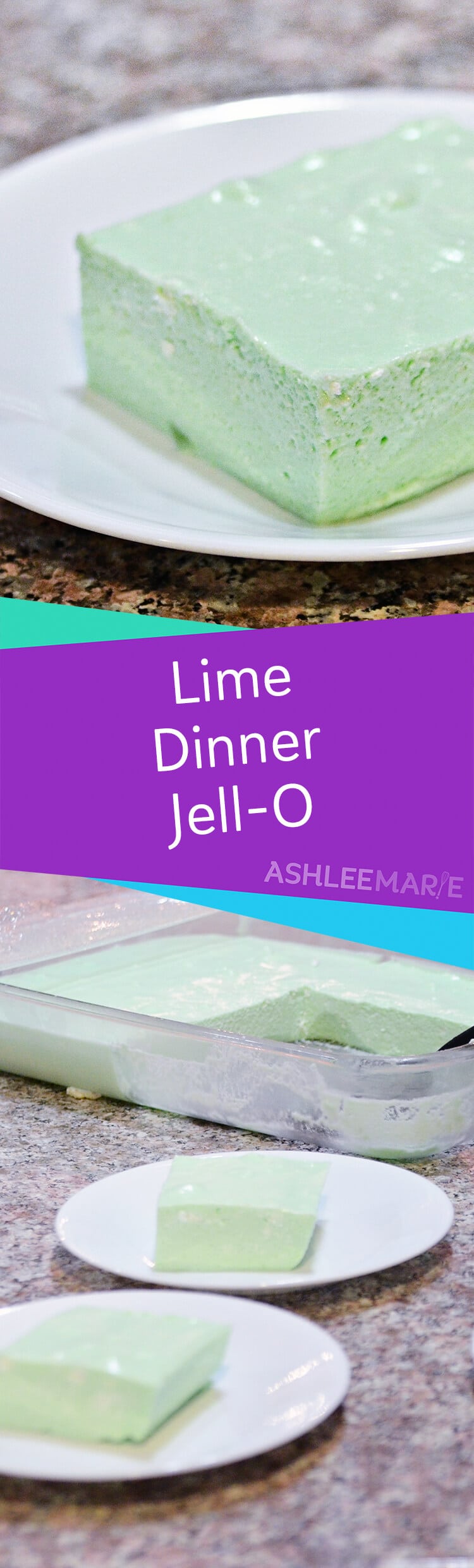 Lime Dinner Jell-O | Ashlee Marie - real fun with real food