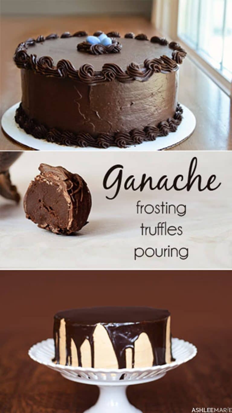 Ganache - 3 uses - frosting, truffles & pouring - Ashlee Marie - real ...