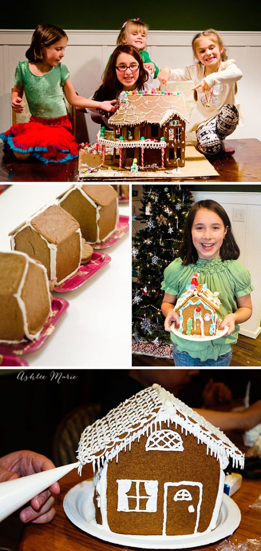 How to make Gingerbread houses - Ashlee Marie - real fun with real food