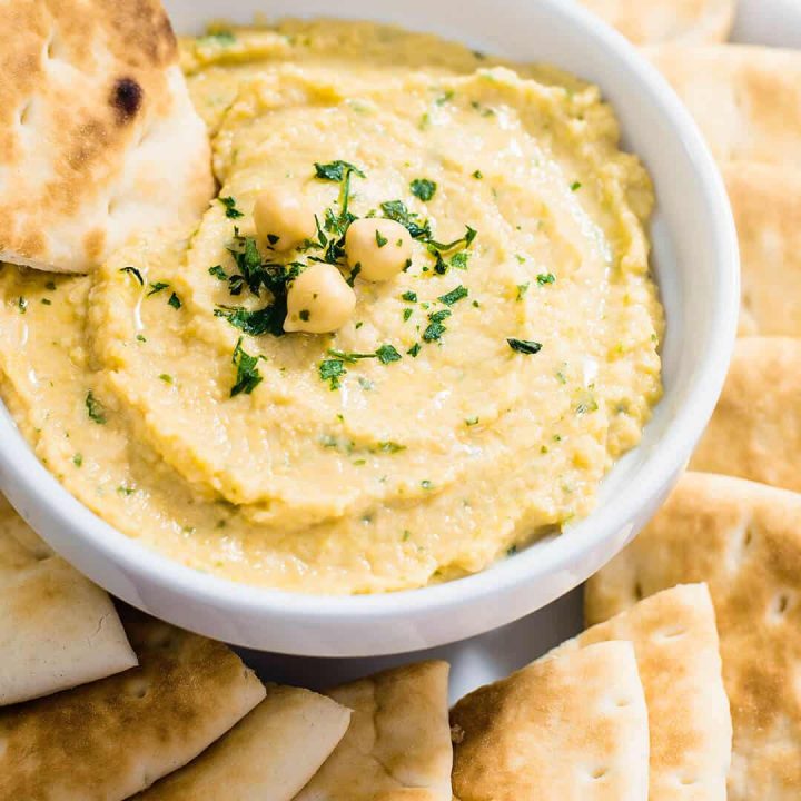 Easy Hummus Recipe - Ashlee Marie - real fun with real food