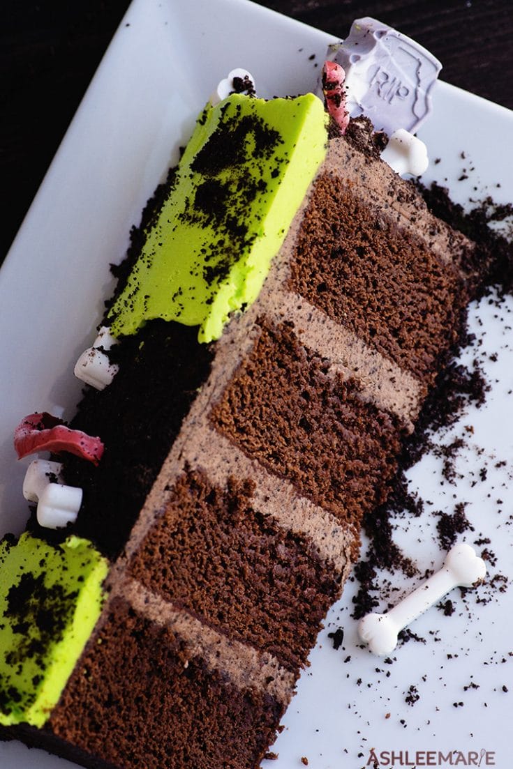 Graveyard Fault Line Dirt Cake Video Tutorial - Ashlee Marie - real fun ...